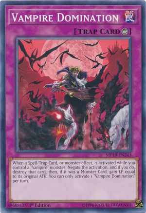 Vampire Domination | Yu-Gi-Oh! Wiki | Fandom