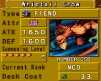 Whiptail Crow (DOR) | Yu-Gi-Oh! Wiki | Fandom