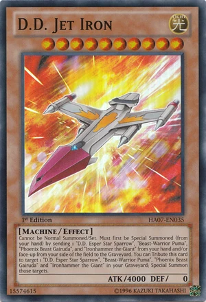 D.D. Jet Iron | Yu-Gi-Oh! Wiki | Fandom
