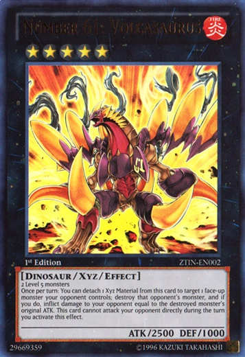 Number 61: Volcasaurus | Yu-gi-oh!Wiki | Fandom
