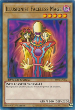 Illusionist Faceless Mage | Yu-Gi-Oh! Wiki | Fandom