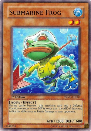 Submarine Frog | Yu-Gi-Oh! Wiki | Fandom