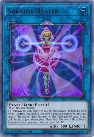 Sunvine Healer | Yu-Gi-Oh! Wiki | Fandom