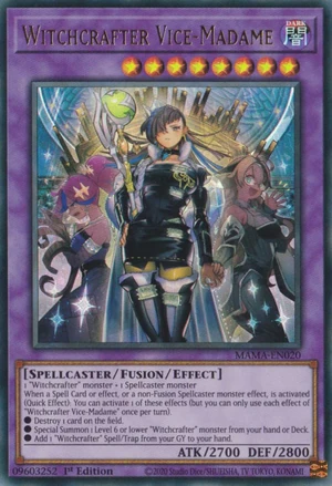 Witchcrafter Vice-Madame | Wikia Yu-Gi-Oh! tiếng Việt | Fandom