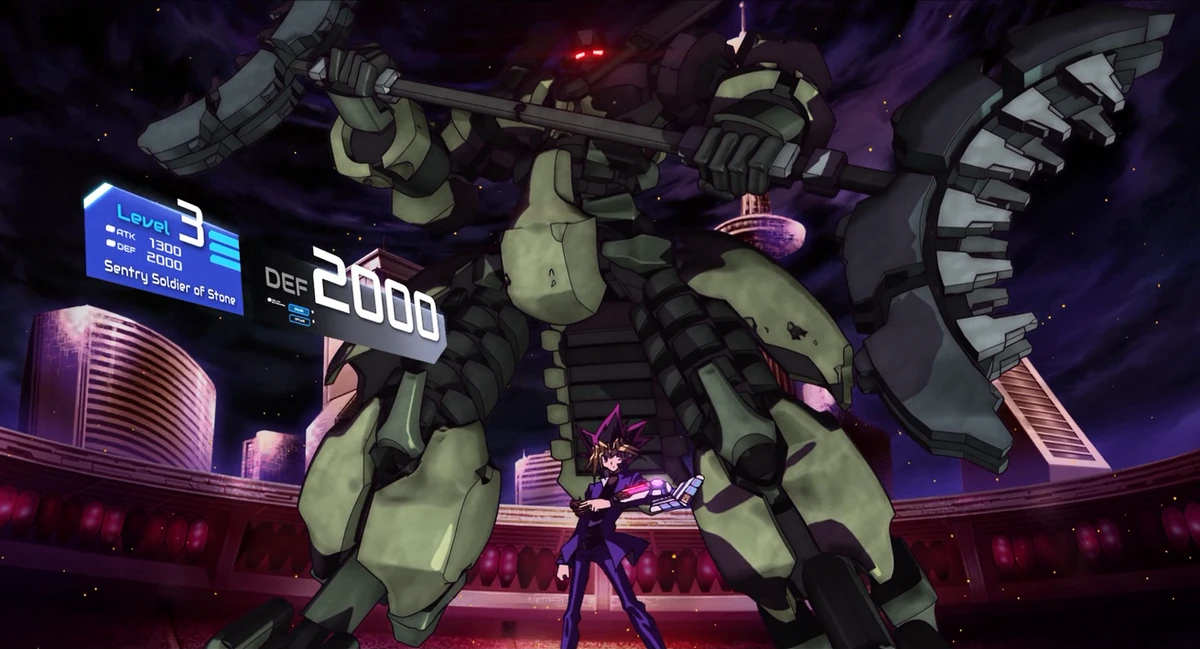 Sentry Soldier of Stone (anime) | Yu-Gi-Oh! Wiki | Fandom