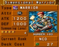 Dimensional Warrior (DOR) | Yu-Gi-Oh! Wiki | Fandom