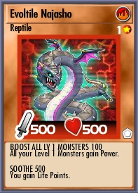 Evoltile Najasho (BAM) | Yu-Gi-Oh! Wiki | Fandom