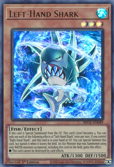 Left-Hand Shark | Yu-Gi-Oh! Wiki | Fandom