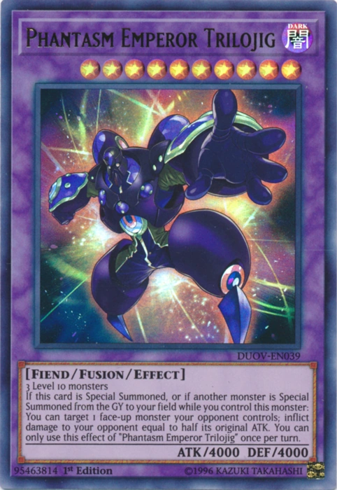 Card Gallery:Phantasm Emperor Trilojig | Yu-Gi-Oh! Wiki | Fandom