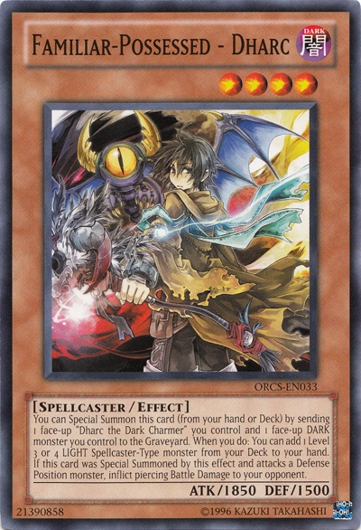 Familiar-Possessed - Dharc | Yu-Gi-Oh! Wiki | Fandom