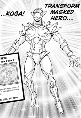 Masked Hero Koga (manga) | Yu-Gi-Oh! Wiki | Fandom