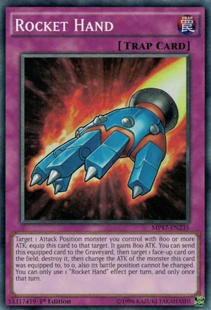 Rocket Hand | Yu-Gi-Oh! Wiki | Fandom