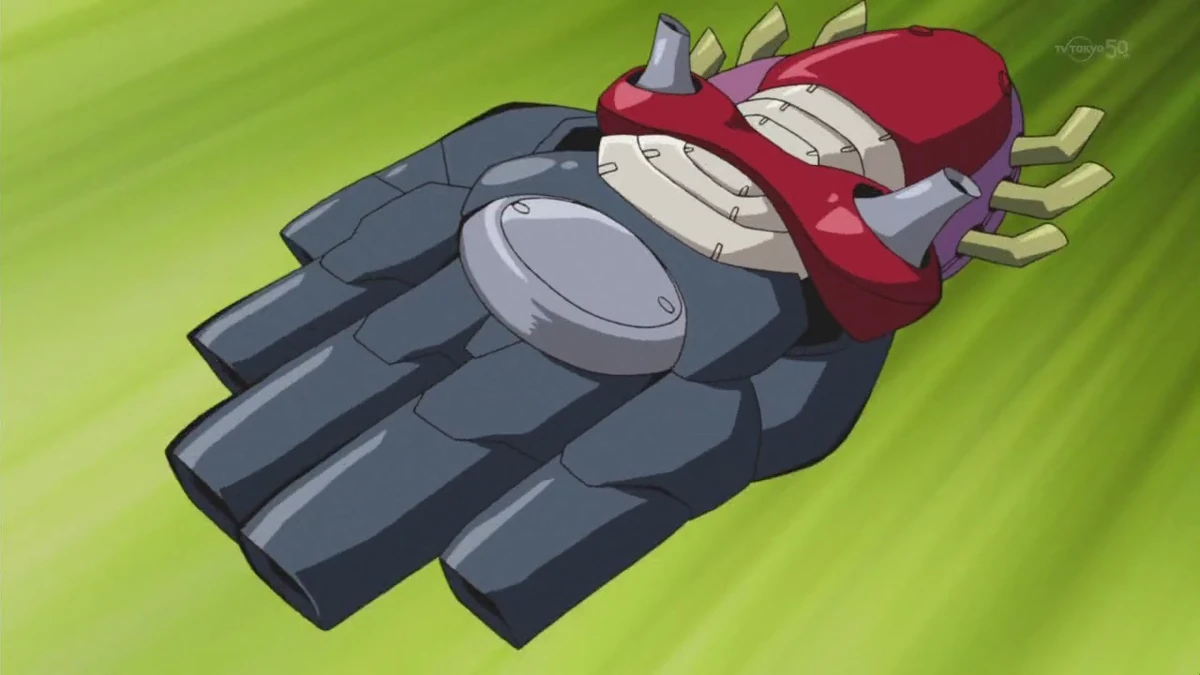 Superheavy Samurai Soulbuster Gauntlet (anime) | Yu-Gi-Oh! Wiki | Fandom