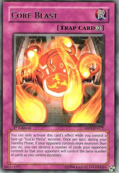 Core Blast | Yu-Gi-Oh! Wiki | Fandom