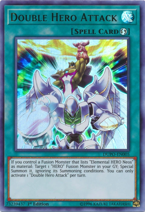 Double Hero Attack | Yu-Gi-Oh! Wiki | Fandom