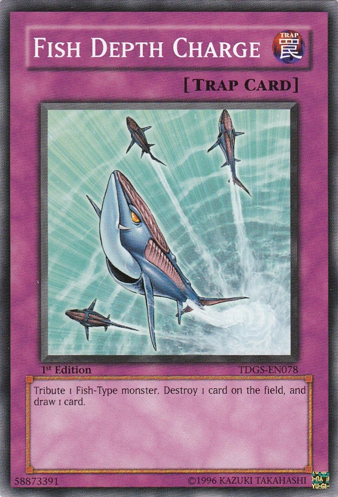 Card Errata:Fish Depth Charge | Yu-Gi-Oh! Wiki | Fandom