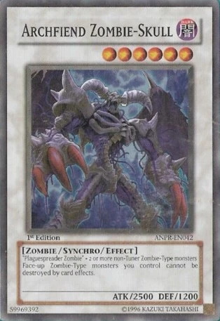 Card Gallery:Archfiend Zombie-Skull | Yu-Gi-Oh! Wiki | Fandom
