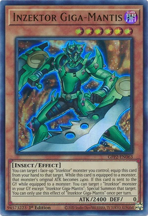 Inzektor Giga-Mantis | Yu-Gi-Oh! Wiki | Fandom