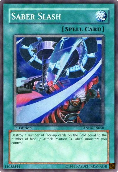 Card Gallery:Saber Slash | Yu-Gi-Oh! Wiki | Fandom