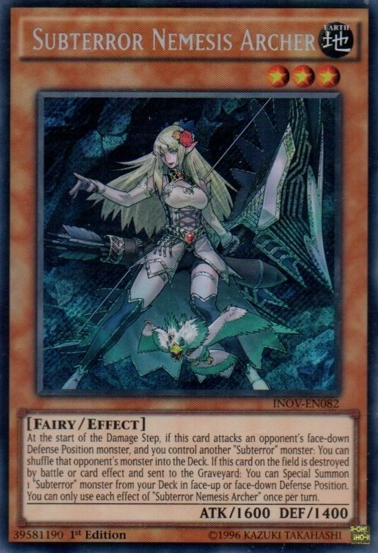 Subterror Nemesis Archer | Yu-Gi-Oh! Wiki | Fandom