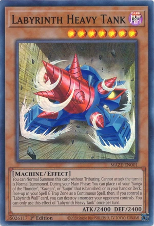 Labyrinth Heavy Tank | Yu-Gi-Oh! Wiki | Fandom