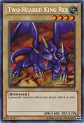 Card Gallery:Two-Headed King Rex | Yu-Gi-Oh! Wiki | Fandom