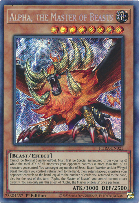 Alpha, the Master of Beasts | Yu-Gi-Oh! Wiki | Fandom