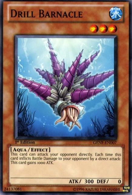 Card Gallery:Drill Barnacle | Yu-Gi-Oh! Wiki | Fandom