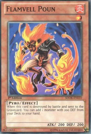 Flamvell Poun | Yu-Gi-Oh! Wiki | Fandom