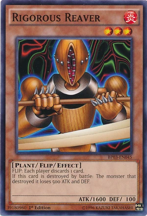 Rigorous Reaver | Yu-Gi-Oh! Wiki | Fandom