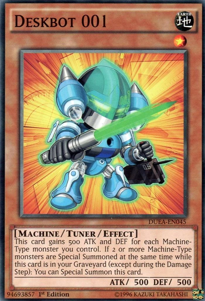 Card Gallery:Deskbot 001 | Yu-Gi-Oh! Wiki | Fandom