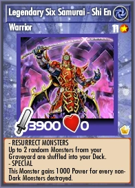 Legendary Six Samurai - Shi En (BAM) | Yu-Gi-Oh! Wiki | Fandom