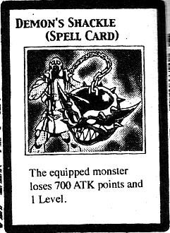 Card Gallery:Demon's Shackle | Yu-Gi-Oh! Wiki | Fandom