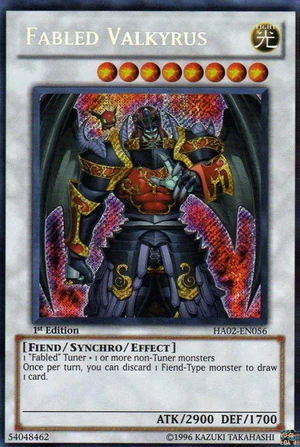 Fabled Valkyrus | Yu-Gi-Oh! Wiki | Fandom