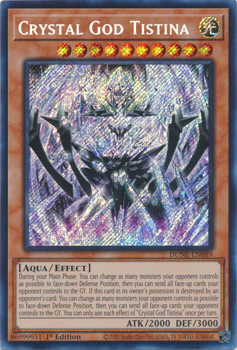 Crystal God Tistina Yu Gi Oh Wiki Fandom