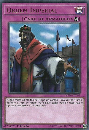 Imperial Order | Yu-Gi-Oh! Wiki | Fandom