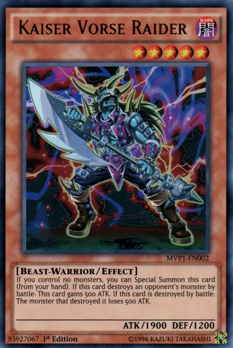 Card Gallery:Kaiser Vorse Raider | Yu-Gi-Oh! Wiki | Fandom