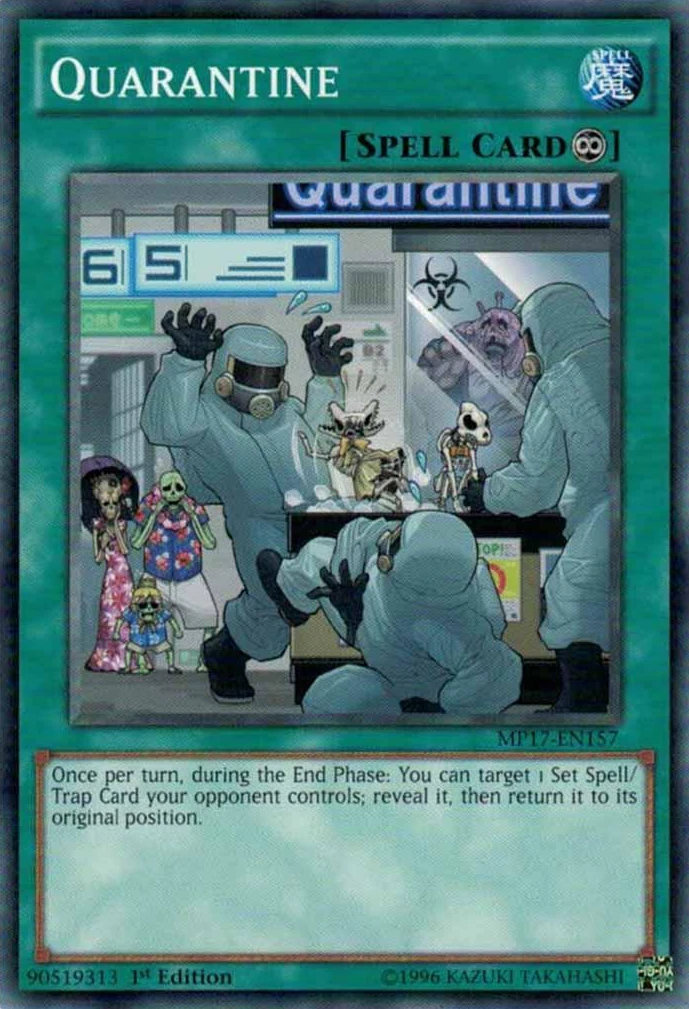 Quarantine | Yu-Gi-Oh! Wiki | Fandom