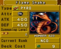 Flame Snake | Yu-Gi-Oh! Wiki | Fandom