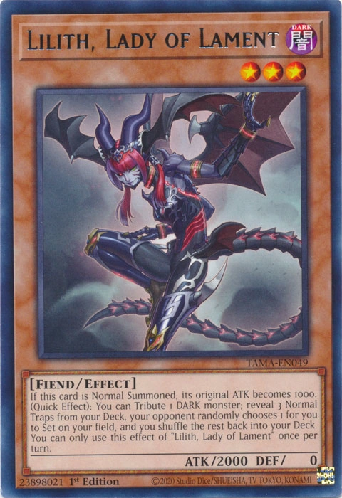 Lilith, Lady of Lament | Yu-Gi-Oh! Wiki | Fandom