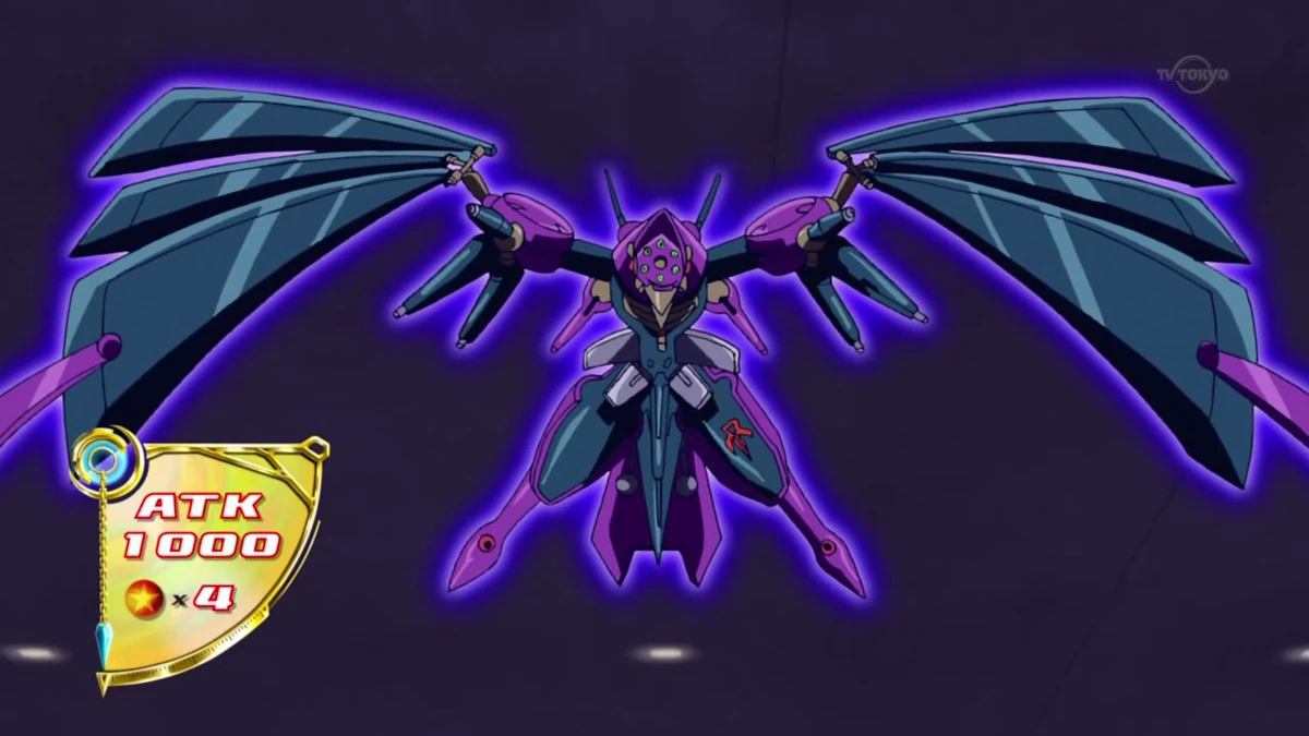 Raidraptor - Necro Vulture (anime) | Yu-Gi-Oh! Wiki | Fandom