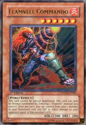 Flamvell Commando | Yu-Gi-Oh! Wiki | Fandom