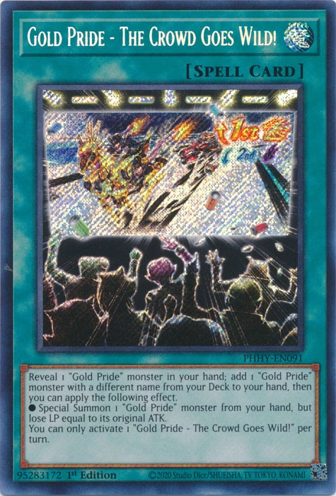 Gold Pride - The Crowd Goes Wild! | Yu-Gi-Oh! Wiki | Fandom