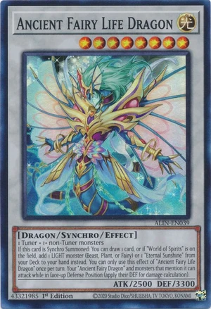 Ancient Fairy Life Dragon | Yu-Gi-Oh! Wiki | Fandom