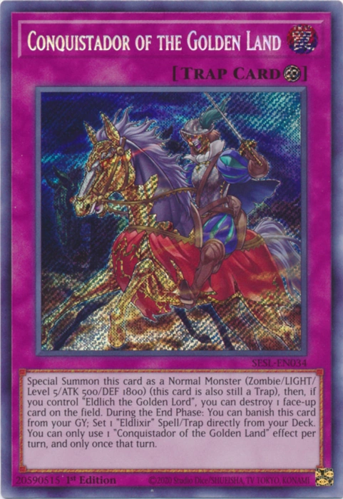 Card Gallery:Conquistador of the Golden Land | Yu-Gi-Oh! Wiki | Fandom
