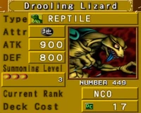 Drooling Lizard (DOR) | Yu-Gi-Oh! Wiki | Fandom