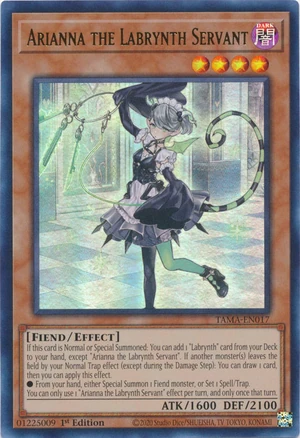 Arianna the Labrynth Servant | Yu-Gi-Oh! Wiki | Fandom
