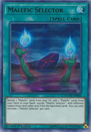 Malefic Selector | Yu-Gi-Oh! Wiki | Fandom