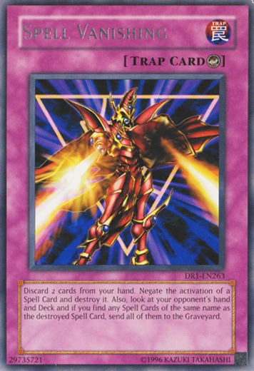Card Gallery:Spell Vanishing | Yu-Gi-Oh! Wiki | Fandom