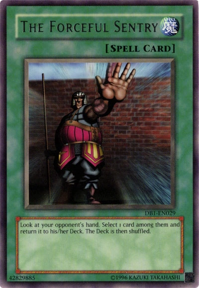 The Forceful Sentry | Yu-Gi-Oh! Wiki | Fandom